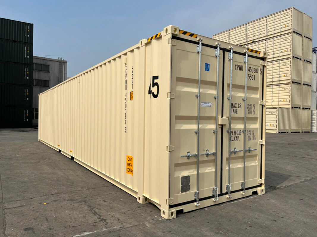 Buy 45ft High Cube New Shipping Container – Best deals on Premium Trailers